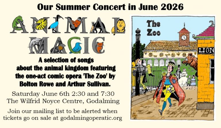 Tickets - Godalming Operatic Society